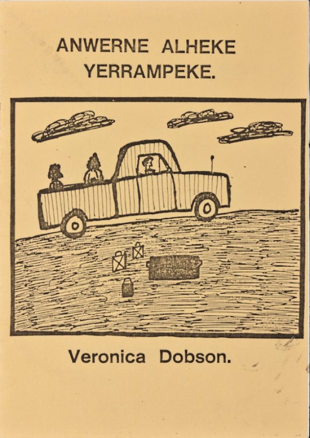 Arrernte students working on texts - Living Archive of Aboriginal Languages