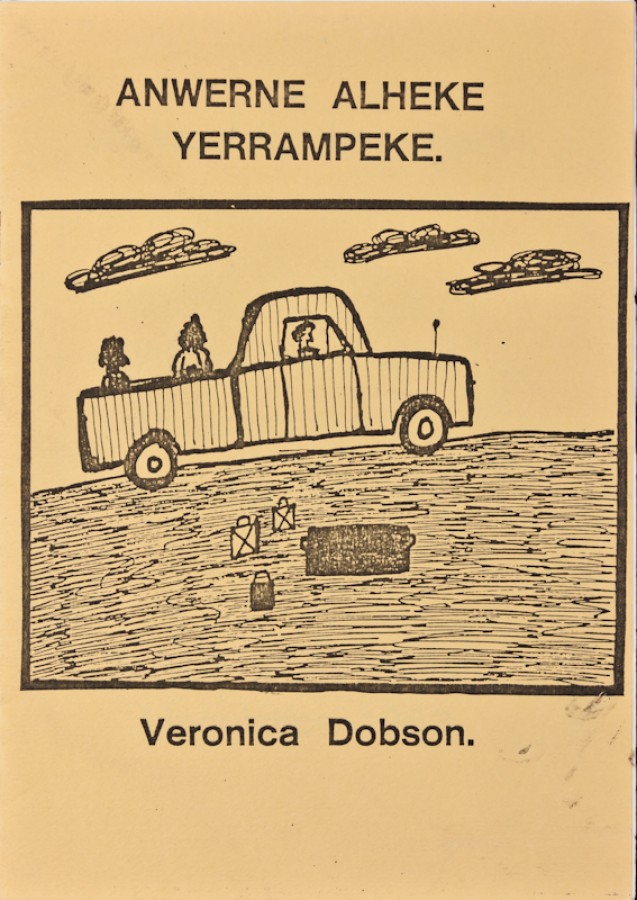 Arrernte students working on texts - Living Archive of Aboriginal Languages